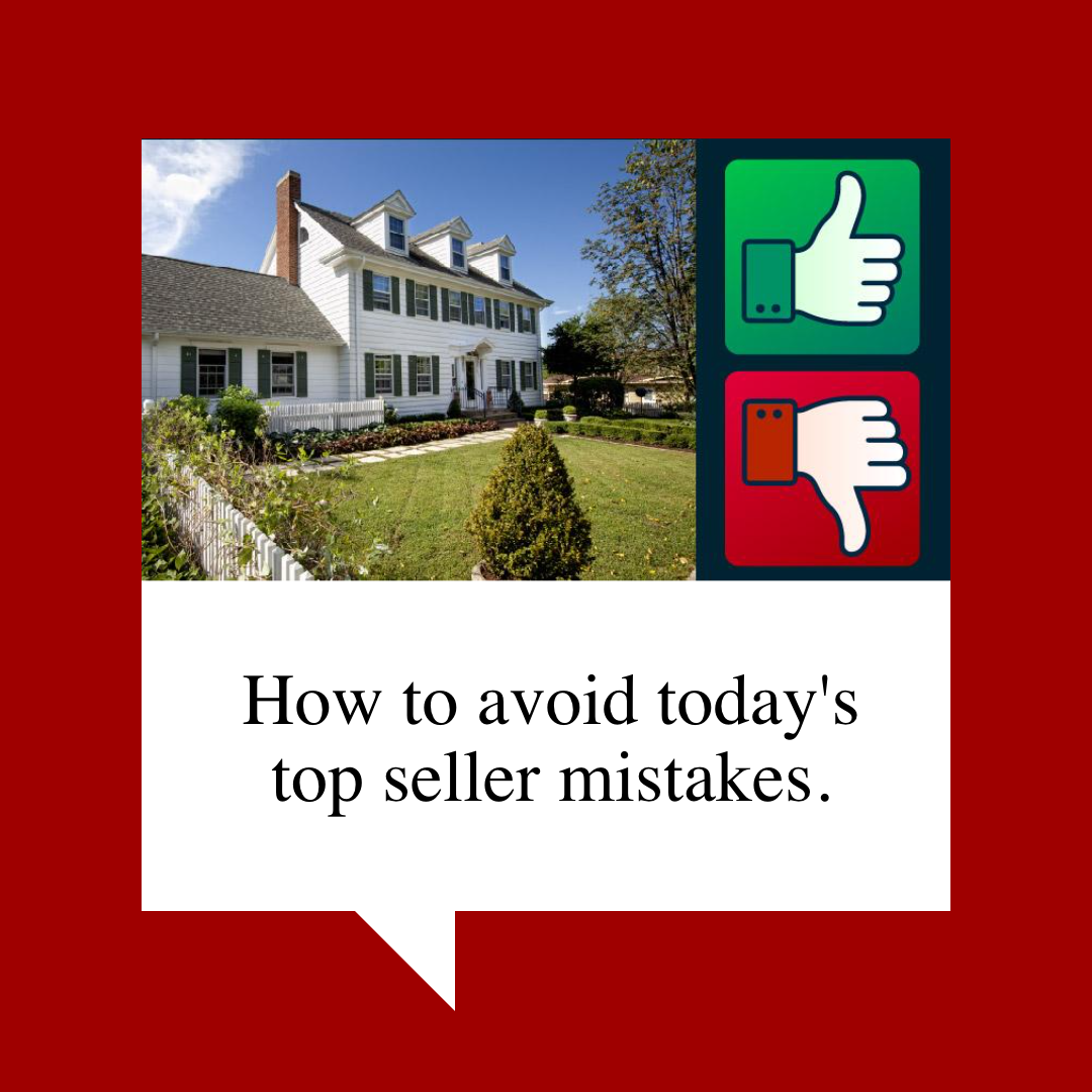 How To Avoid Today's Top Seller Mistakes
